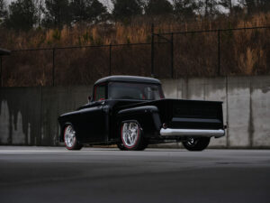 Mike Goldman Customs’ 1957 Chevy Task Force 454 big-block ZL1 Stepside.