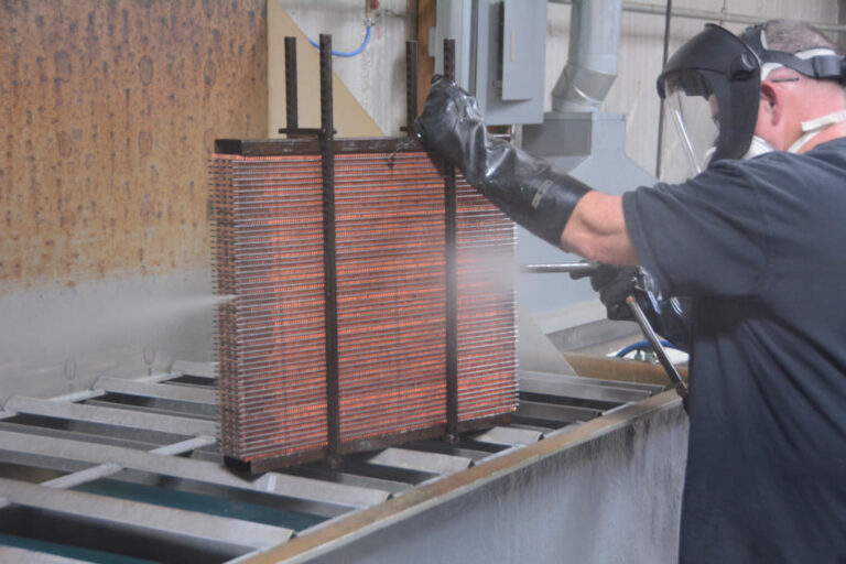 Johnson’s Radiator Works Builds An Efficient Tri-Five Radiator