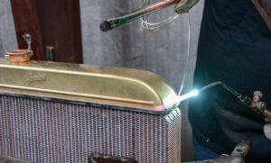 Johnson’s Radiator Works Builds An Efficient Tri-Five Radiator