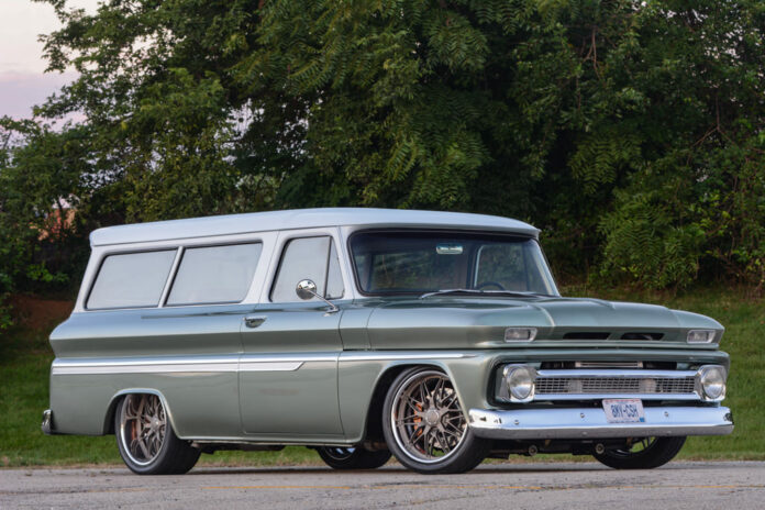 A Slick ’64 Suburban with a Surprise Under the Hood