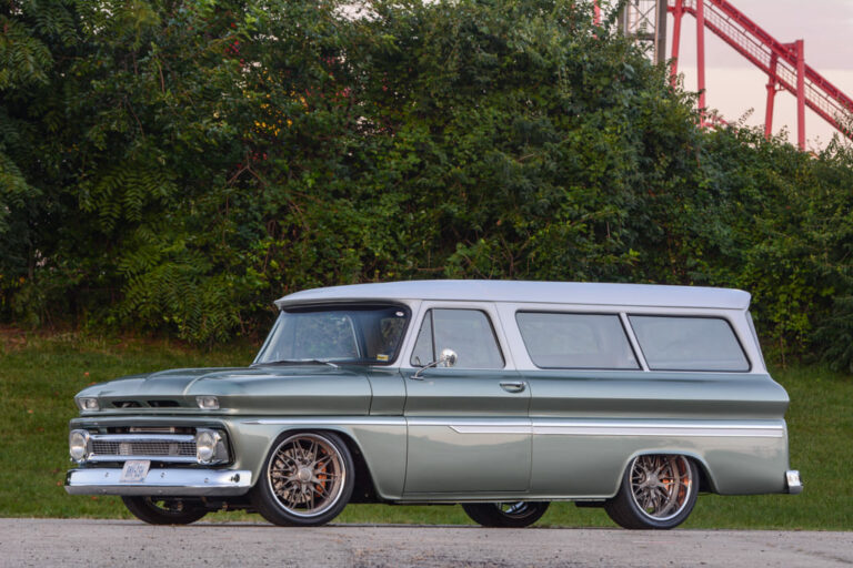 A Slick ’64 Suburban with a Surprise Under the Hood