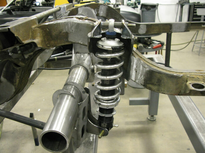 Under The 1965 Buick Riviera Detroit Speed Chassis