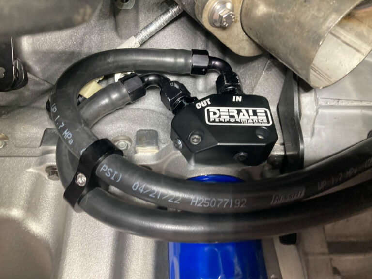 Adding an engine oil and transmission cooler to an LS swap