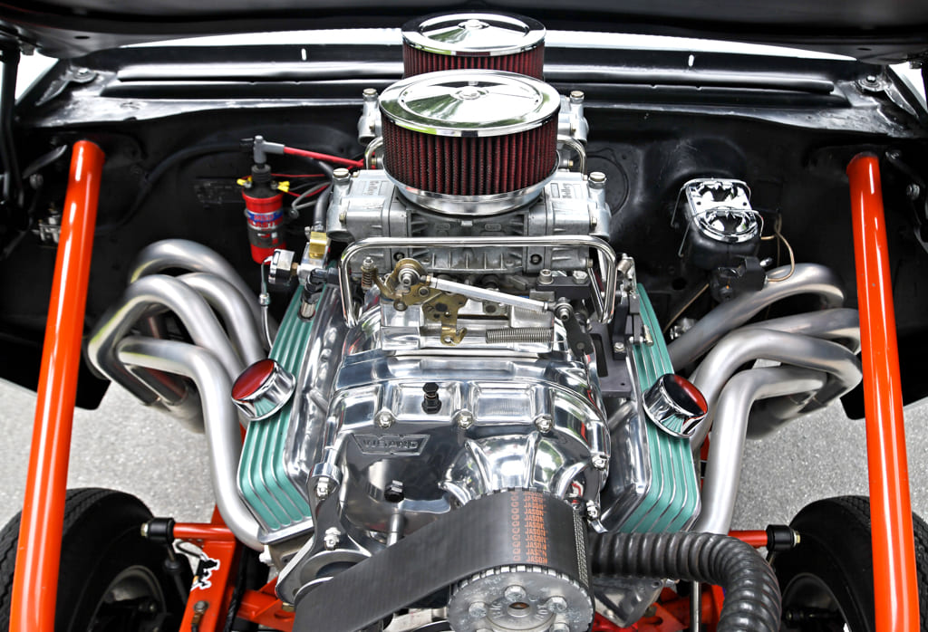 Gasser-Style Built 1966 Chevy Nova