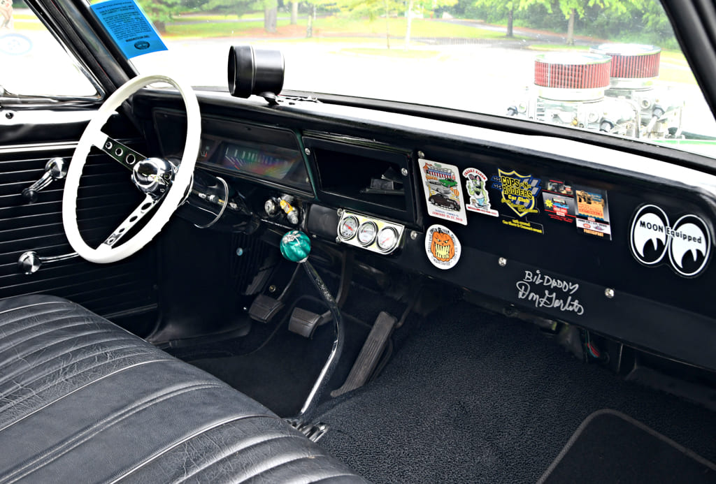 Gasser-Style Built 1966 Chevy Nova