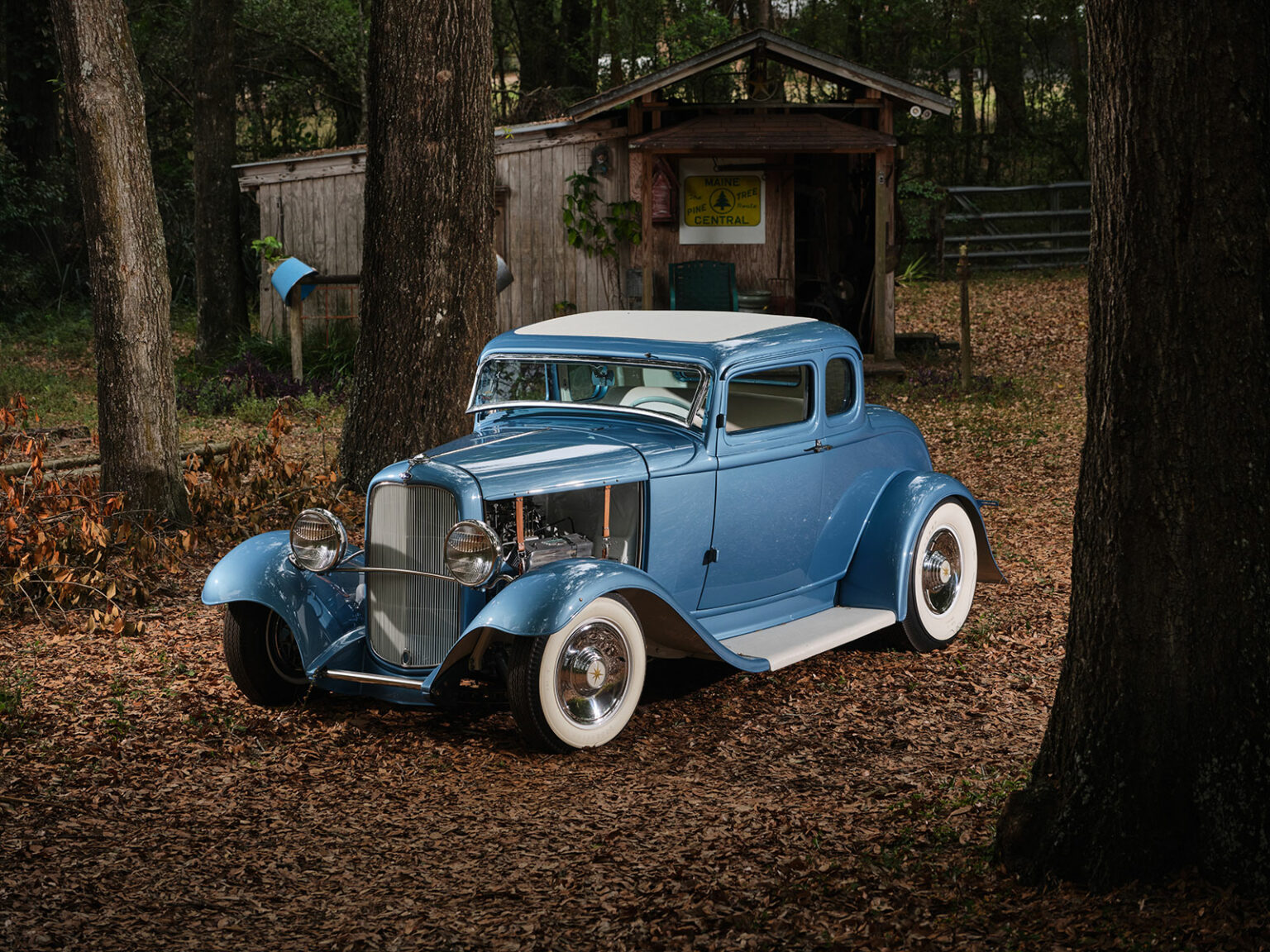 Unmistakable Bahama Blue Deuce Coupe