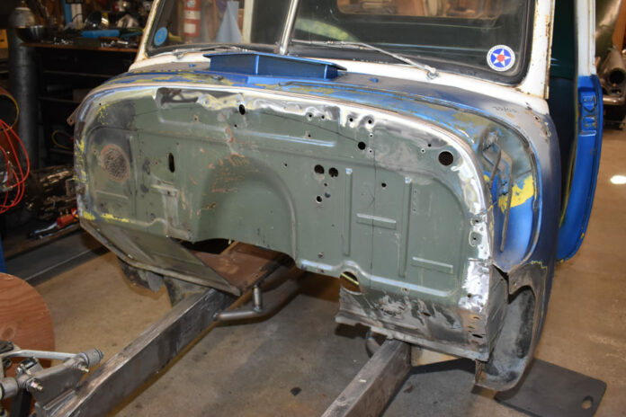 Our Chevy Pickup Gets a New Firewall, Engine & Transmission