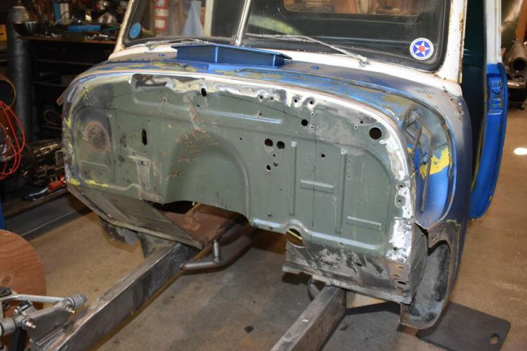 Our Chevy Pickup Gets a New Firewall, Engine & Transmission