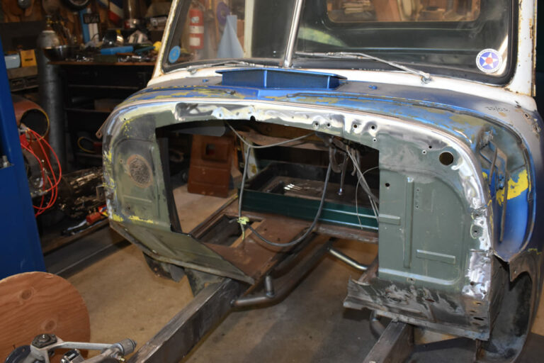 Our Chevy Pickup Gets a New Firewall, Engine & Transmission