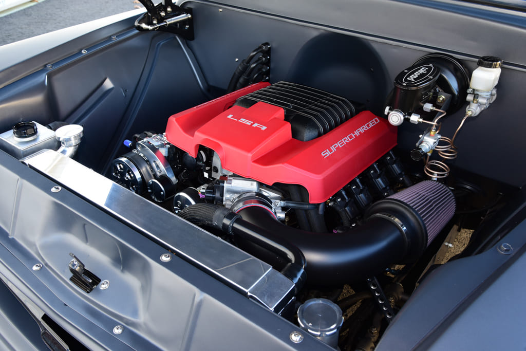 Al Fleury’s Wicked, LSA-Powered 1955 Chevy Hauler