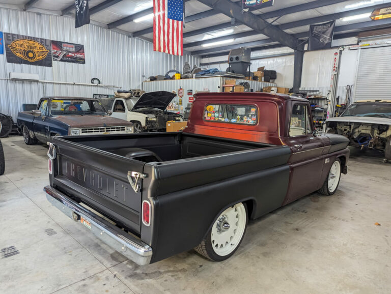 Howe’s It Doin’ Garage Does the “Big Window” Conversion on the AMD 1966 C10