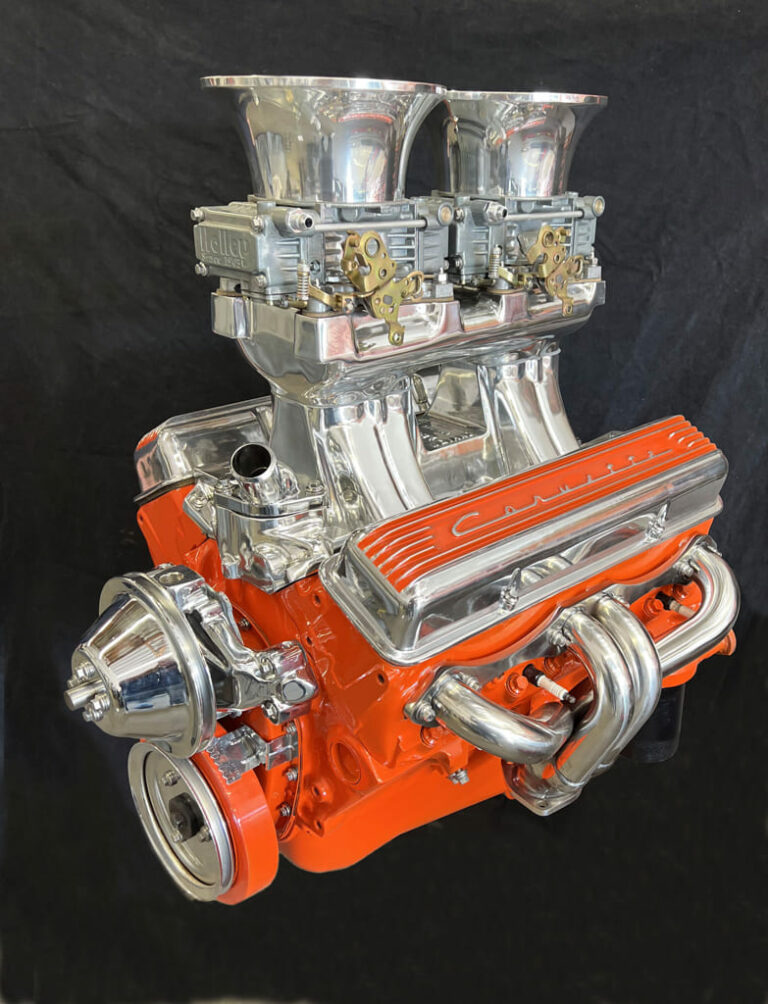 Old-School 327ci Small-Block Chevy Engine