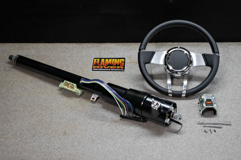 Installing a Flaming River Steering Column in a TKX-swapped 1969 Nova