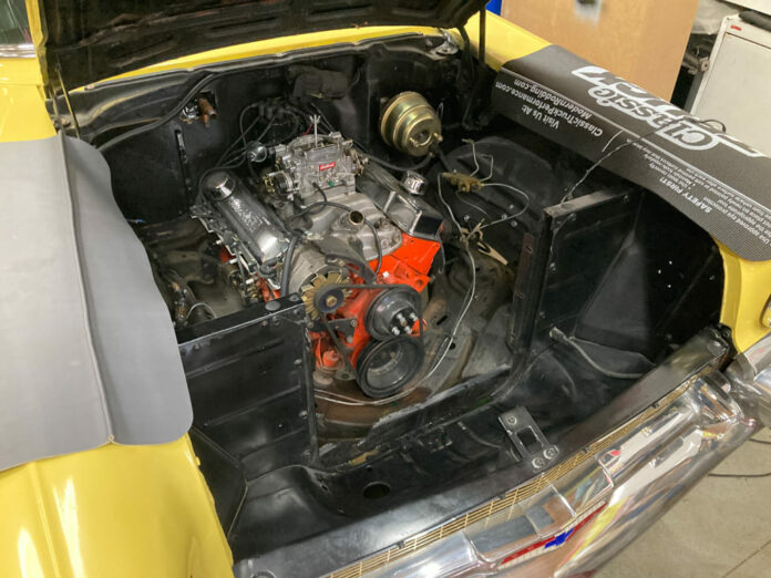 1957 Chevy Bel Air LS Engine Install