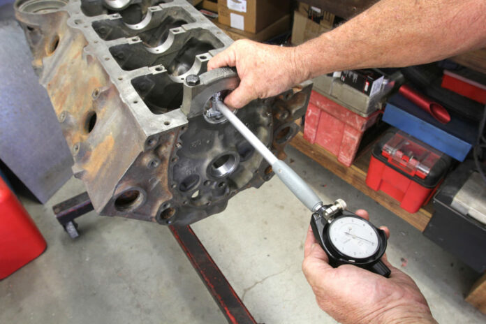 Old-School 327ci Small-Block Chevy Engine