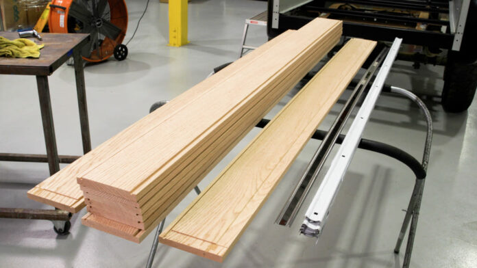 LMC Bed Box Assembly for an F100 Flareside