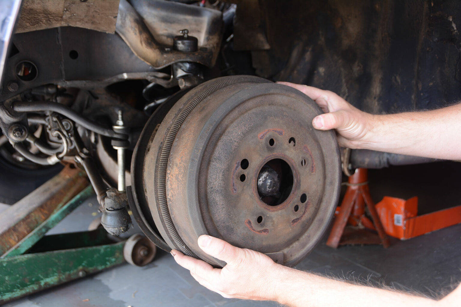 How to Install a Disc Brake Conversion on a 1963 Impala