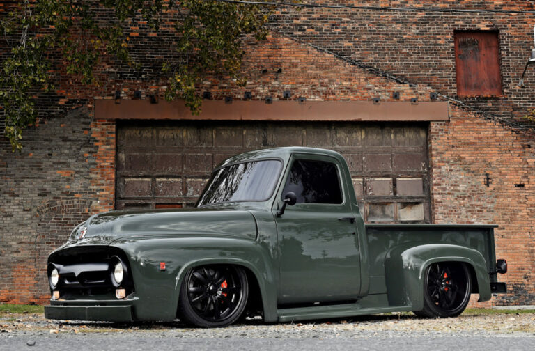 Greg Klima’s Homebuilt Coyote-Swapped ’54 F-100