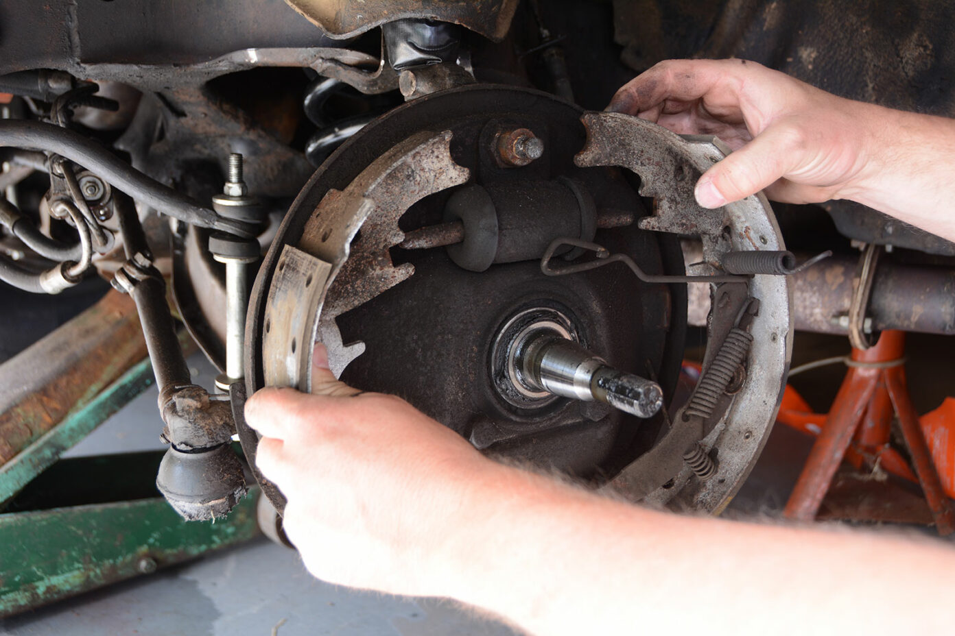 How to Install a Disc Brake Conversion on a 1963 Impala