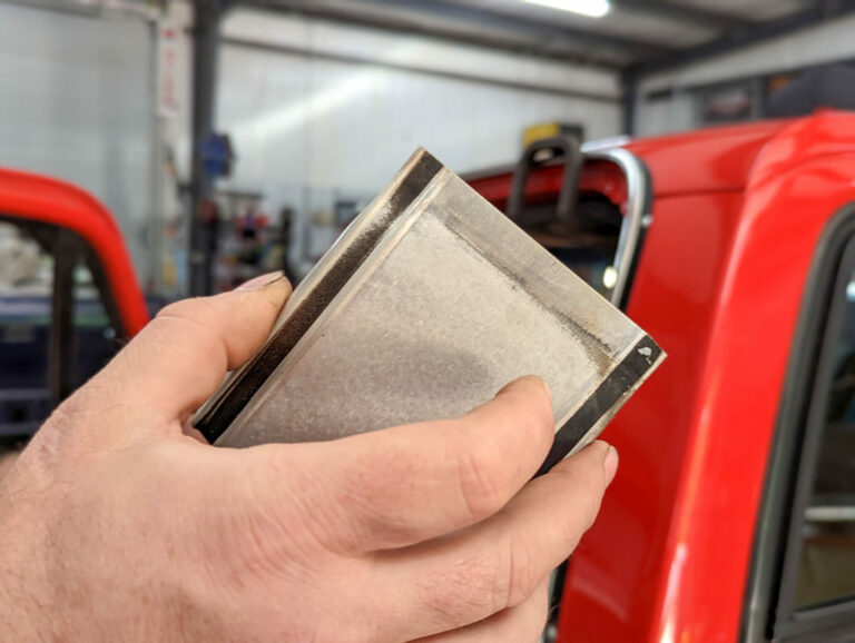 Replacing Back Cab Molding on a Chevy Squarebody
