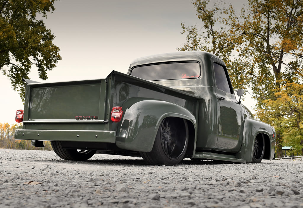 Greg Klima’s Homebuilt Coyote-Swapped ’54 F-100