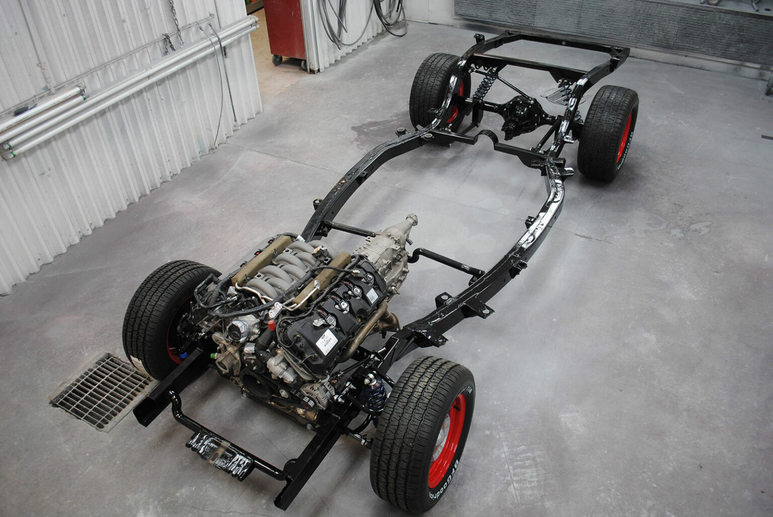 Prepping The ‘57 Ford Ranch Wagon Rolling Chassis