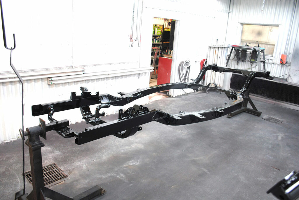 Prepping The ‘57 Ford Ranch Wagon Rolling Chassis