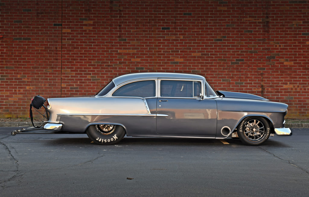 Big-block, Nitrous Assisted Pro Street 1955 Chevy Bel Air