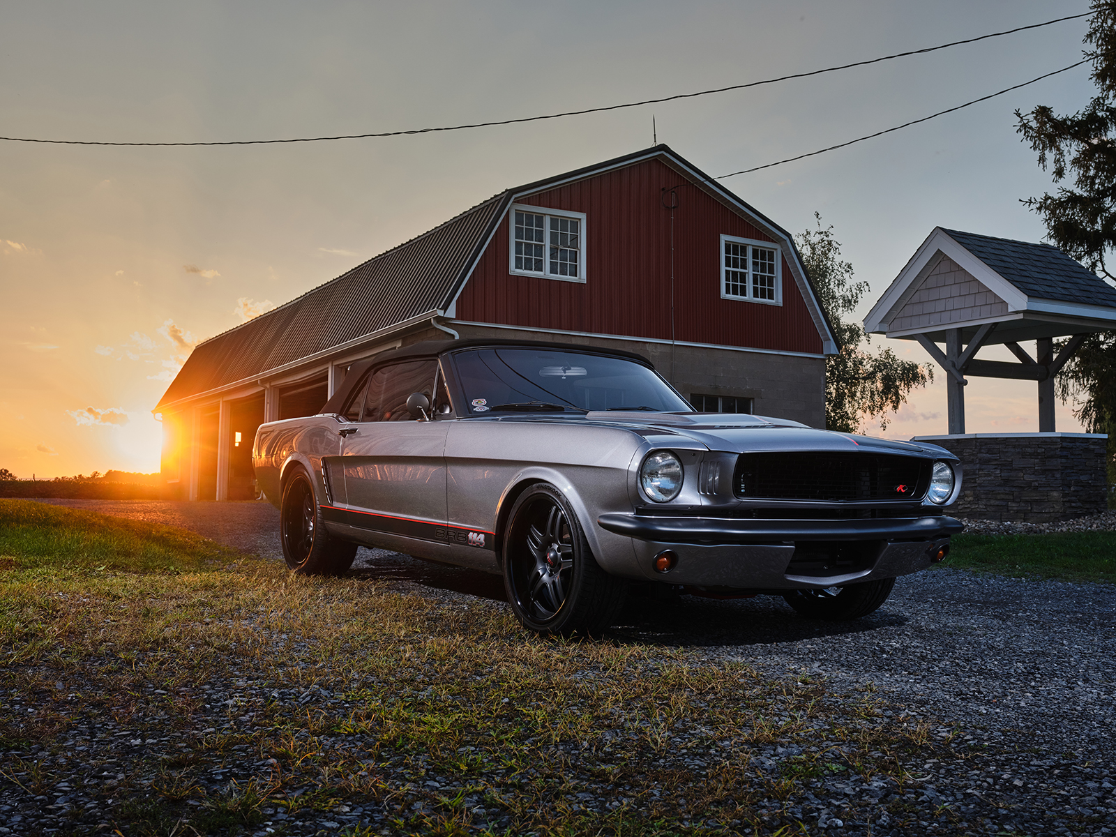 Ragtop Mustang With Racing Heritage