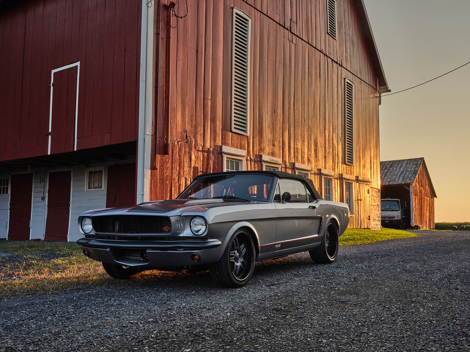Ragtop Mustang With Racing Heritage