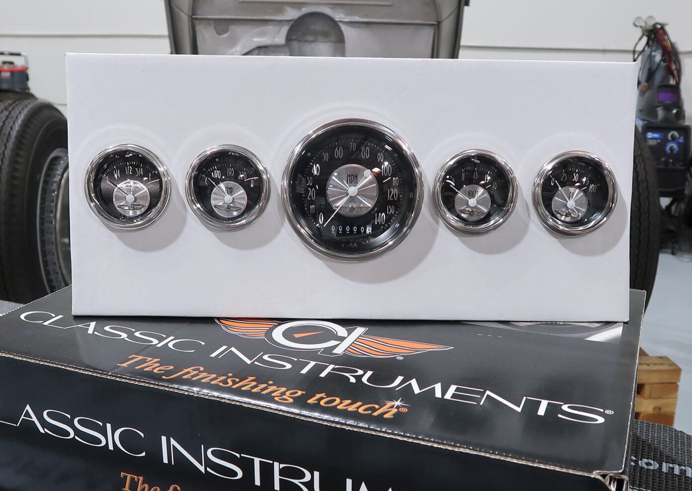 Period-Correct Custom Gauges & Taillights