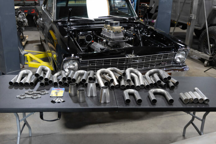 Custom Header Fabrication for a LS-powered Nova