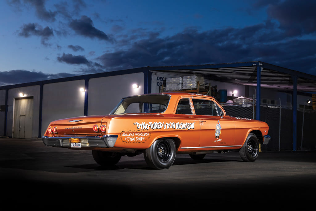 Original 1962 Chevy Biscayne raced by Hubert Platt