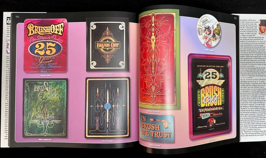 BrushOff 25 Years Pinstriping Book