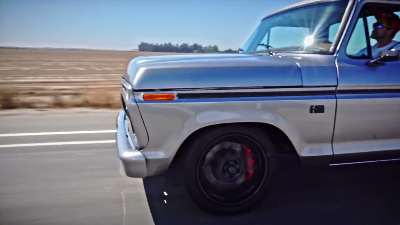 1974 F100 in Wilwood Engineering's R&D Department