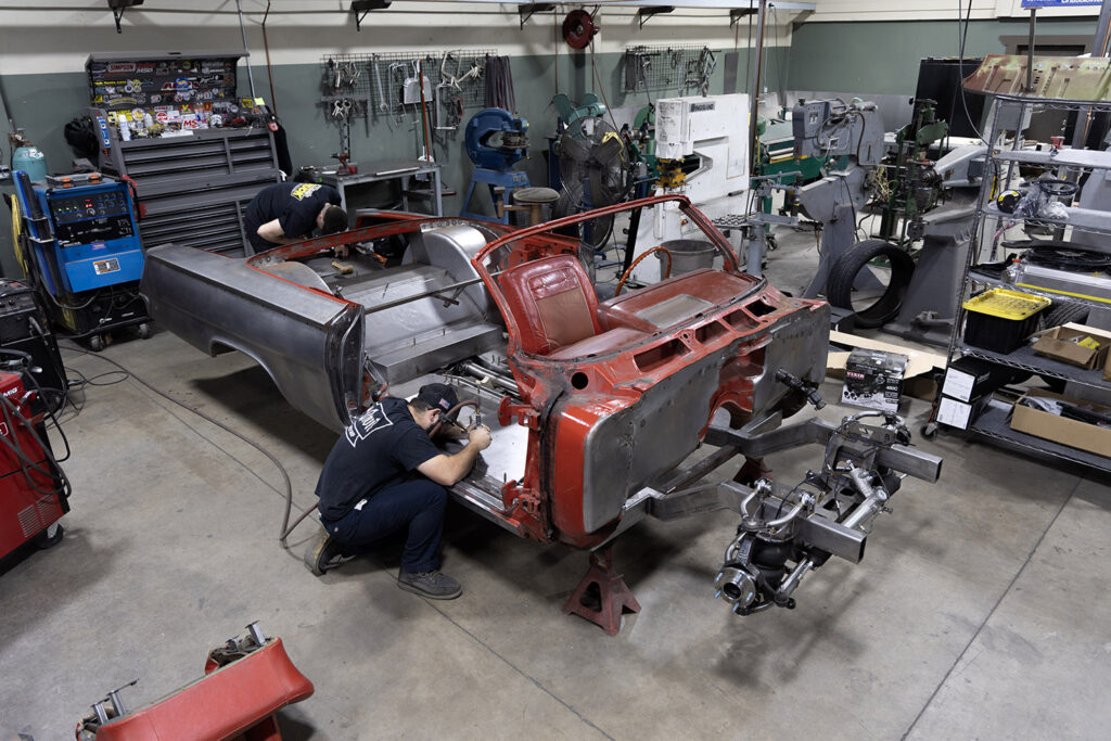 Building a Custom Frame for a 1962 Chevy Impala Convertible