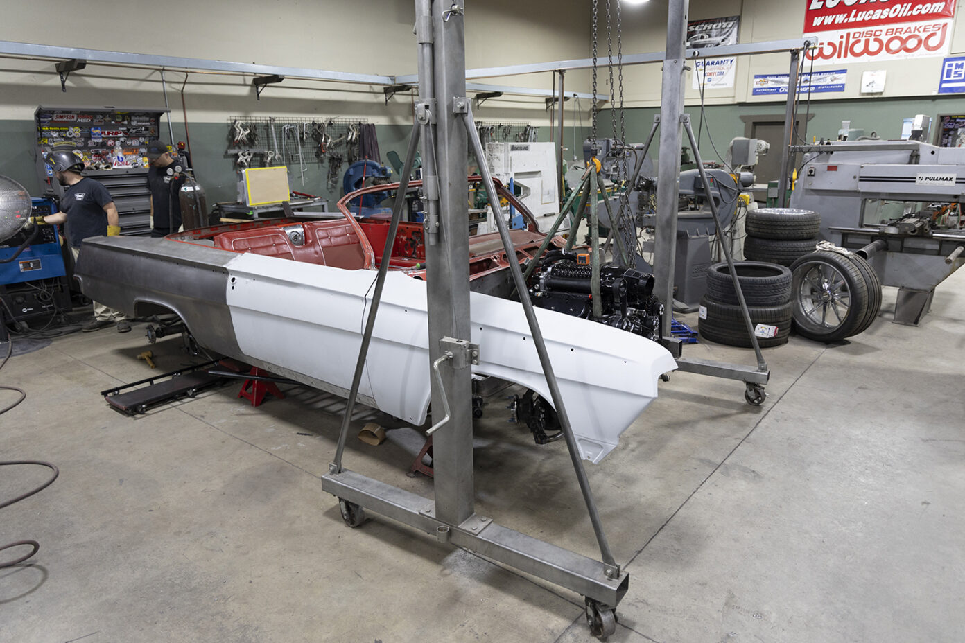 Building a Custom Frame for a 1962 Chevy Impala Convertible