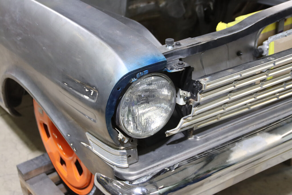Improving the Fitment of 1963 Chevy II Headlight Bezels