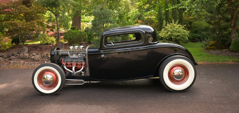 1932 Ford Coupe With Chop and Channel Treatment