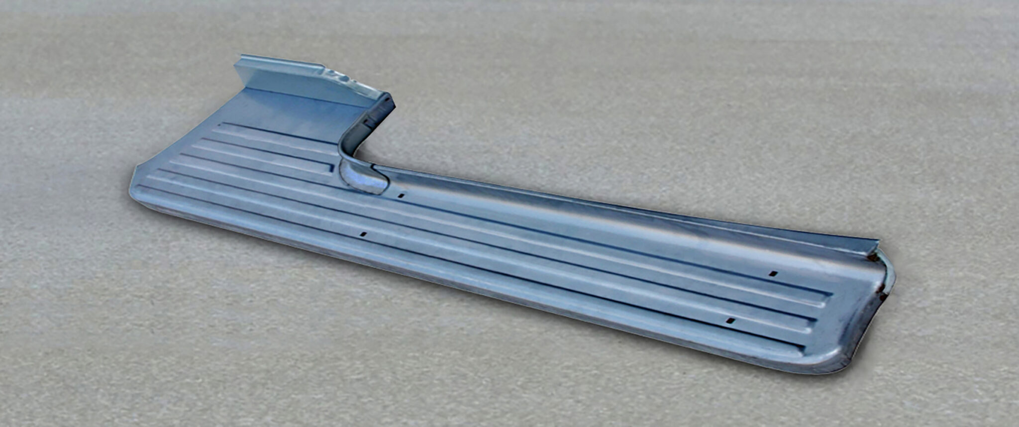 Custom-Fabbing F-100 Running Boards