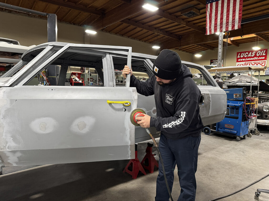 Creating Perfect Door Gaps on a 1966 Chevelle Wagon