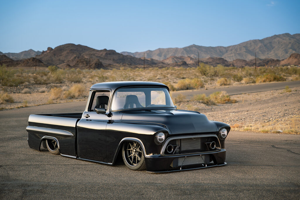The Premier Street Rod/Rob Chesson SINsational 1957 Chevy