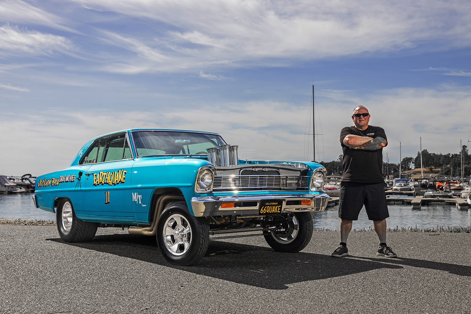 Gasser Style 1966 Chevy II Nova SS