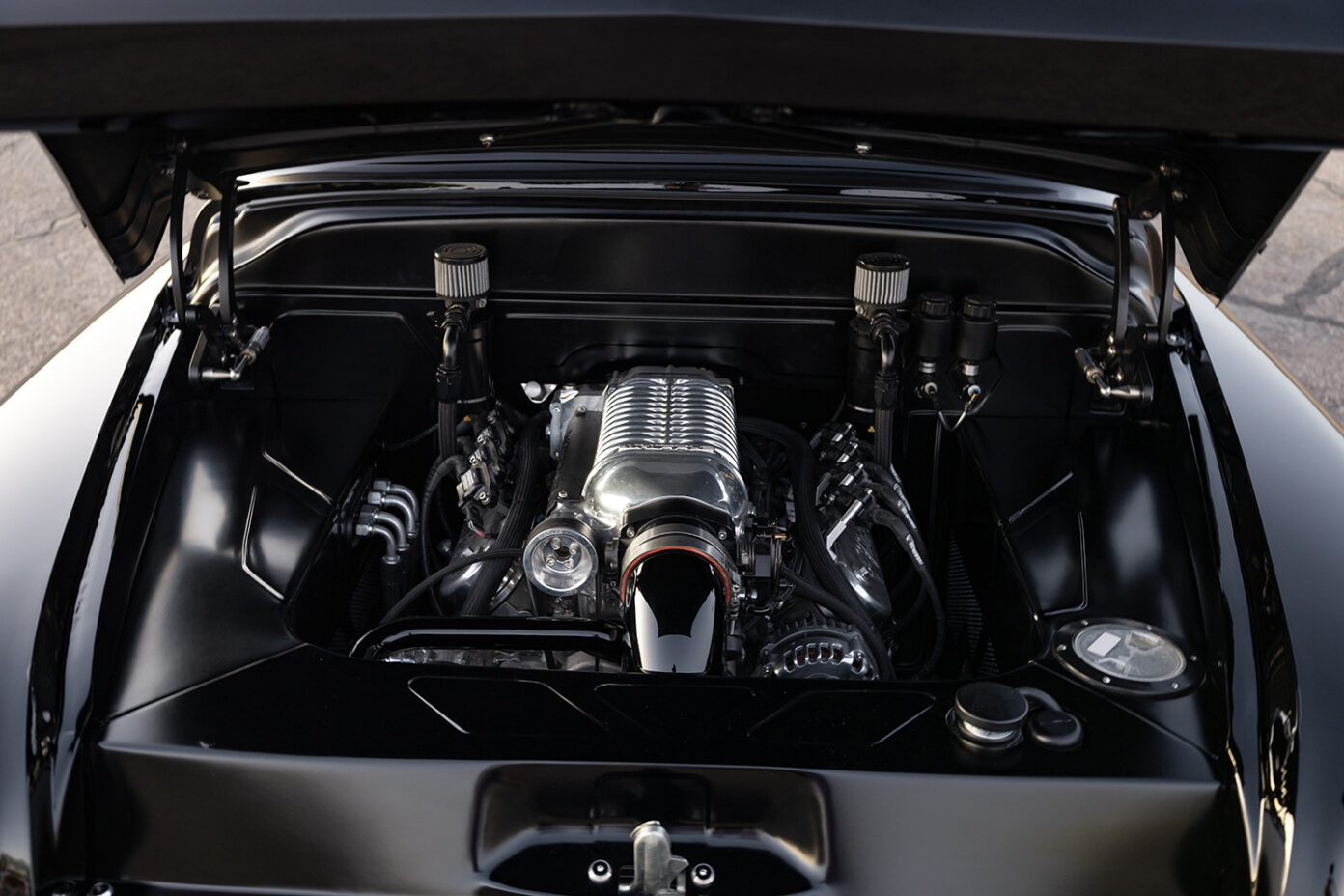 The Premier Street Rod/Rob Chesson SINsational 1957 Chevy