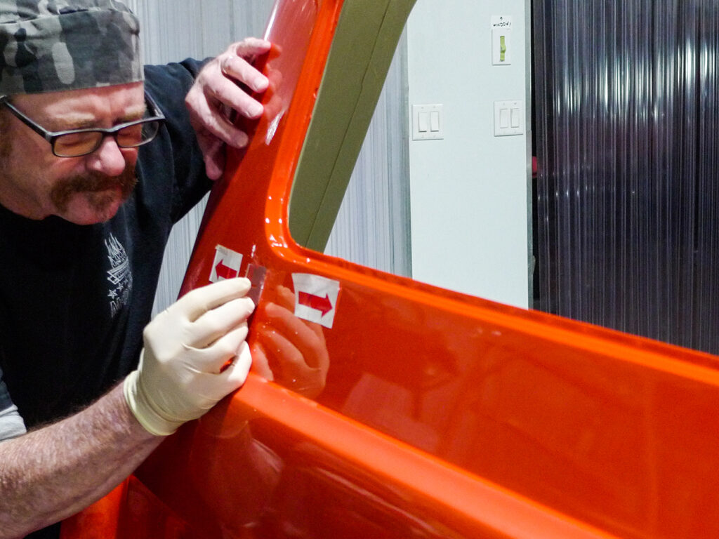 Paint Run Repair