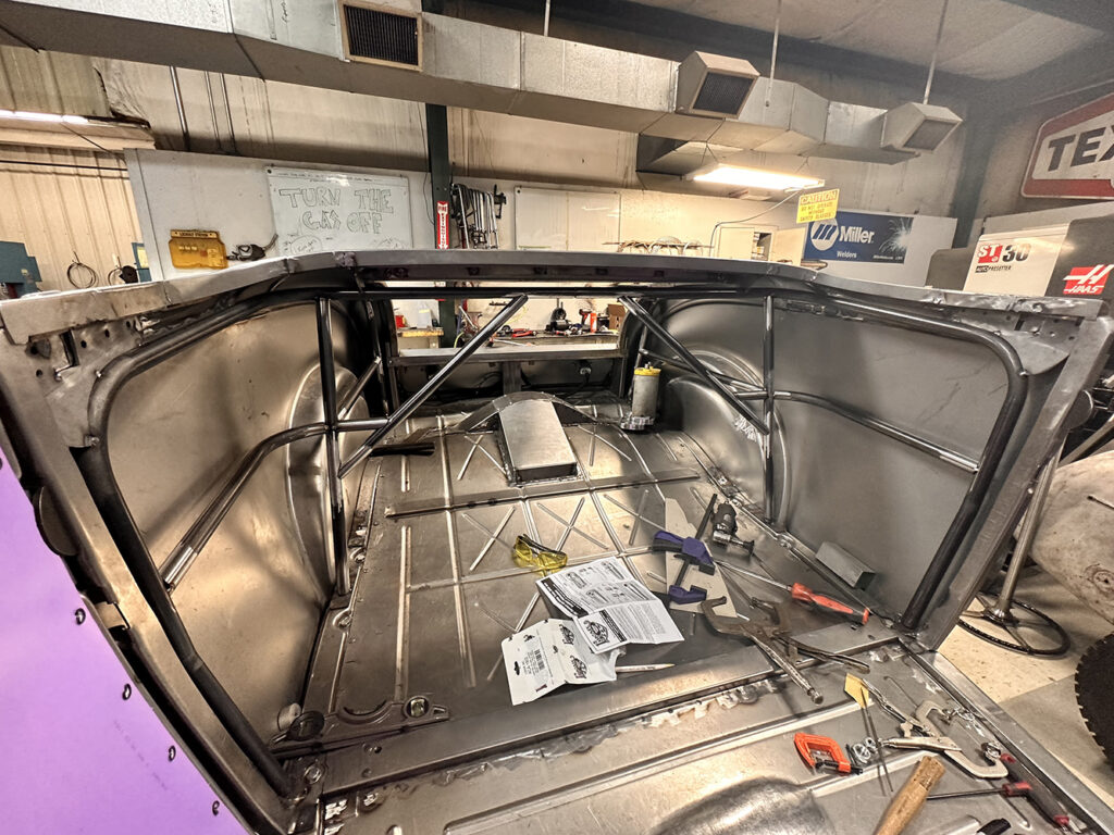 Reinforcing a 1932 Ford Roadster Body