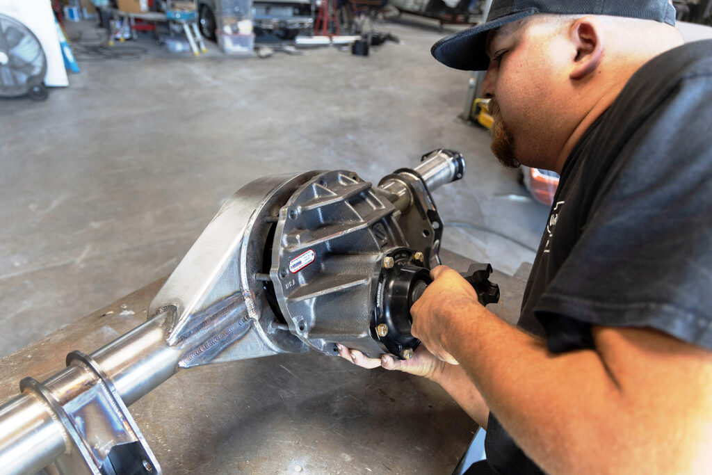 1962 Chevy Impala Outfitted With a Strange Engineering Custom Rearend