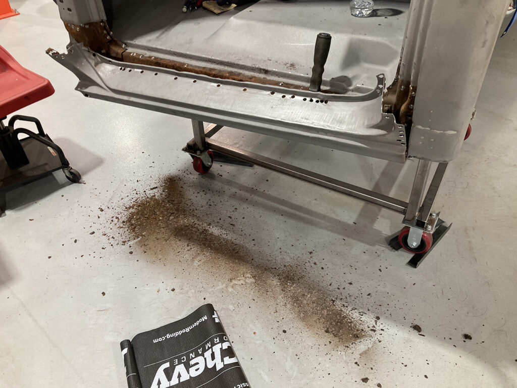 A-Pillar and Rocker Repairs on a First-Gen C10