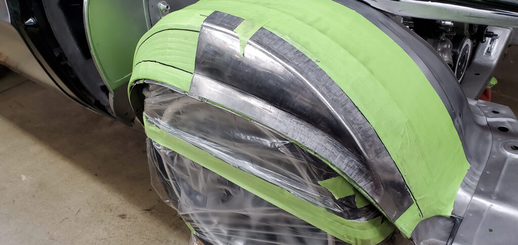 Custom Front Wheelwells for a 1969 Camaro