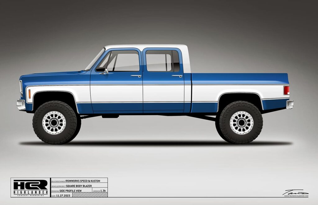 Ironworks Builds a Chevy Crew Cab